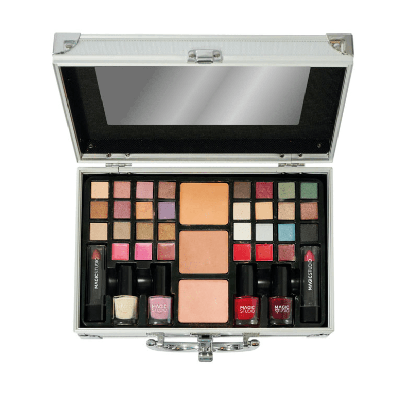 *30620 IDC Magic Studio Perfect Traveler - Βαλιτσάκι Μακιγιάζ Metallic ...